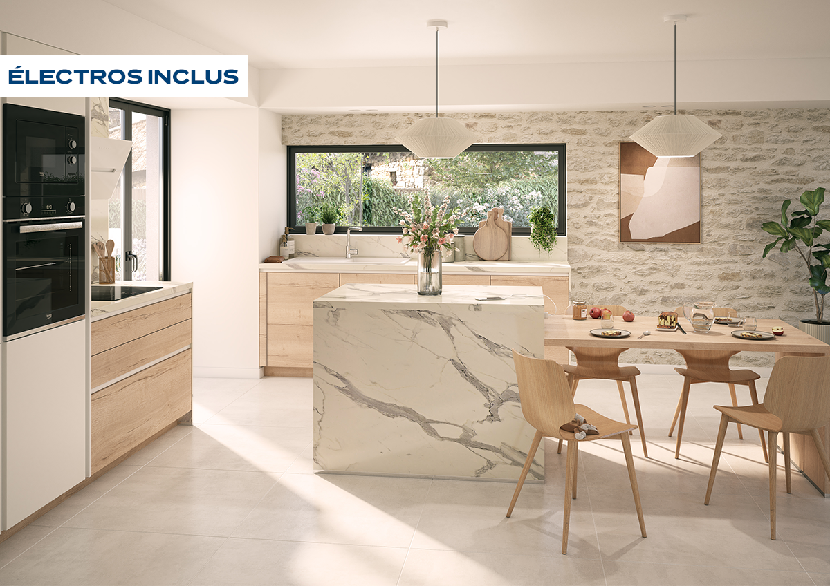 Modèle de Cuisine Dolce naturelle - Ixina France