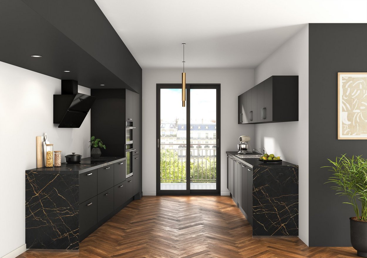 Modèle de Cuisine Vogue conviviale - Ixina France